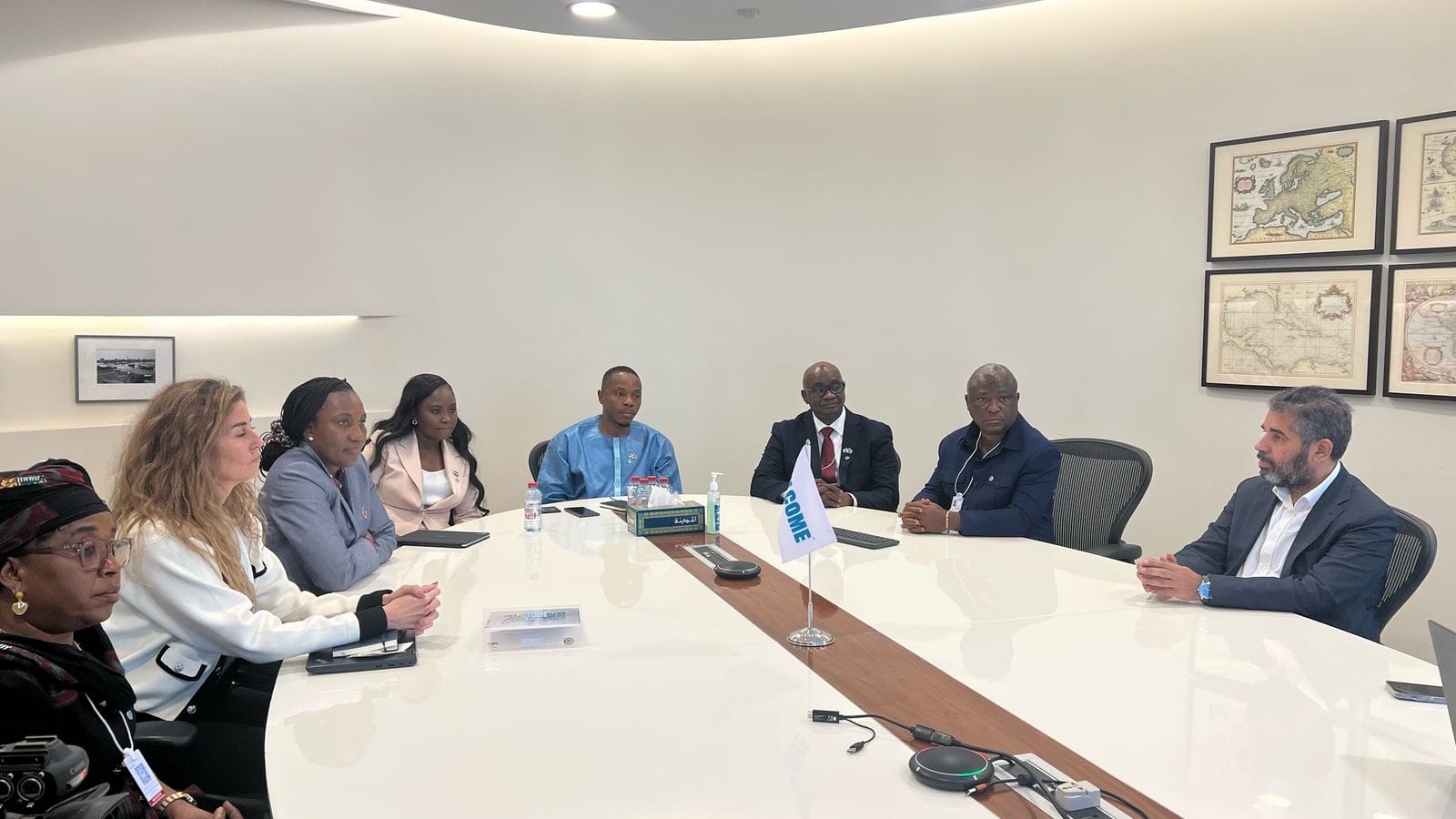 Chief Minister Dr. David Sengeh engages Elcome, advocates for ...