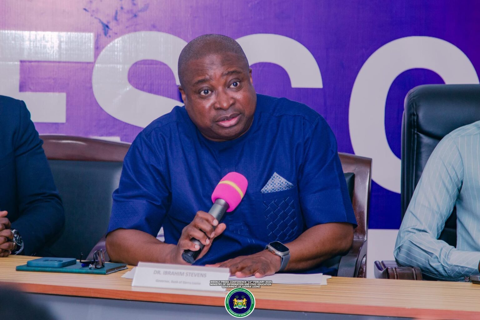 Bank of Sierra Leone Implements President Bio's Plan • Ministry of ...