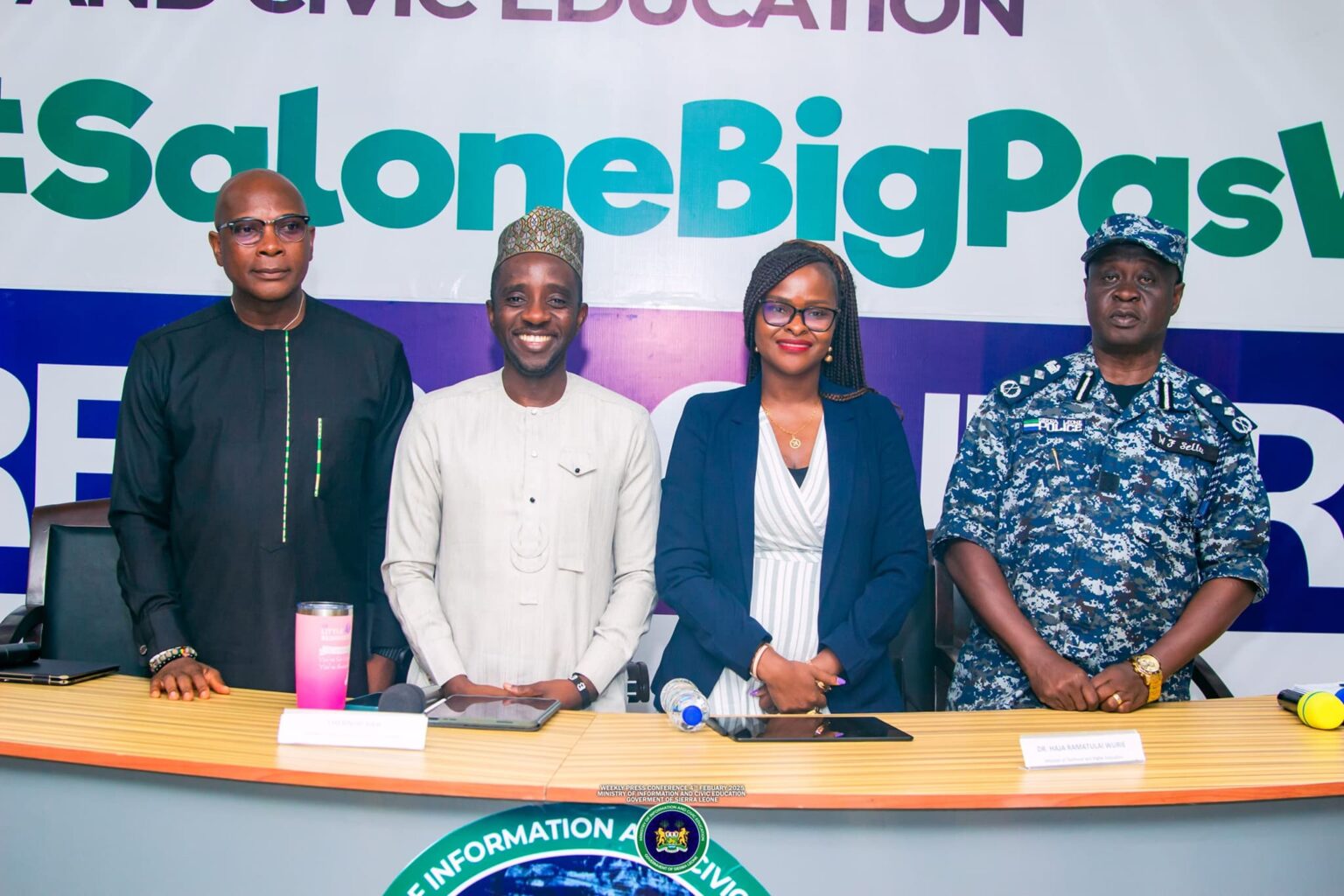 Ministry of Information and Civic Education's Press Conference ...