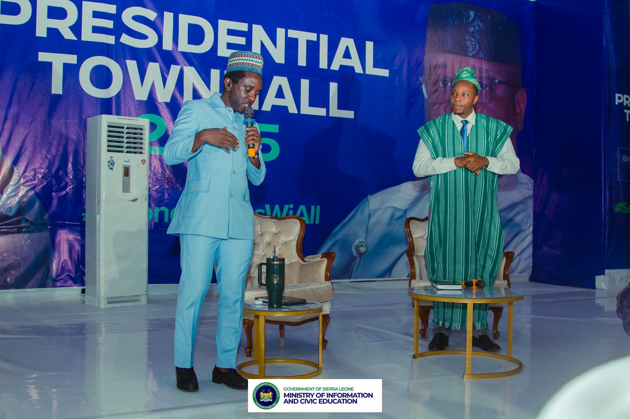 2nd ANNUAL PRESIDENTIAL TOWN HALL 2025 IN KENEMA • Ministry of ...